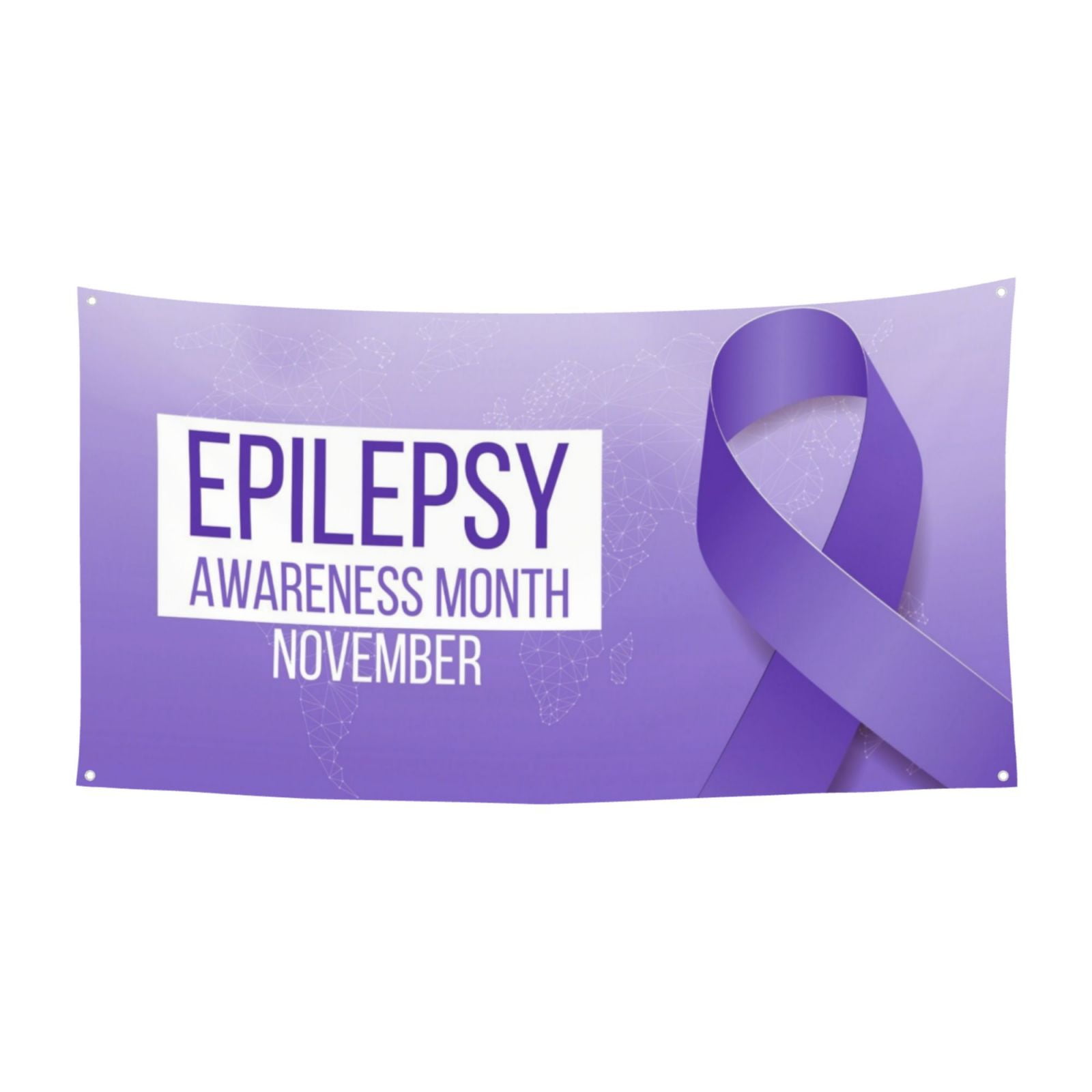 November Is National Epilepsy Awareness Month Banner Backdrop Flag ...