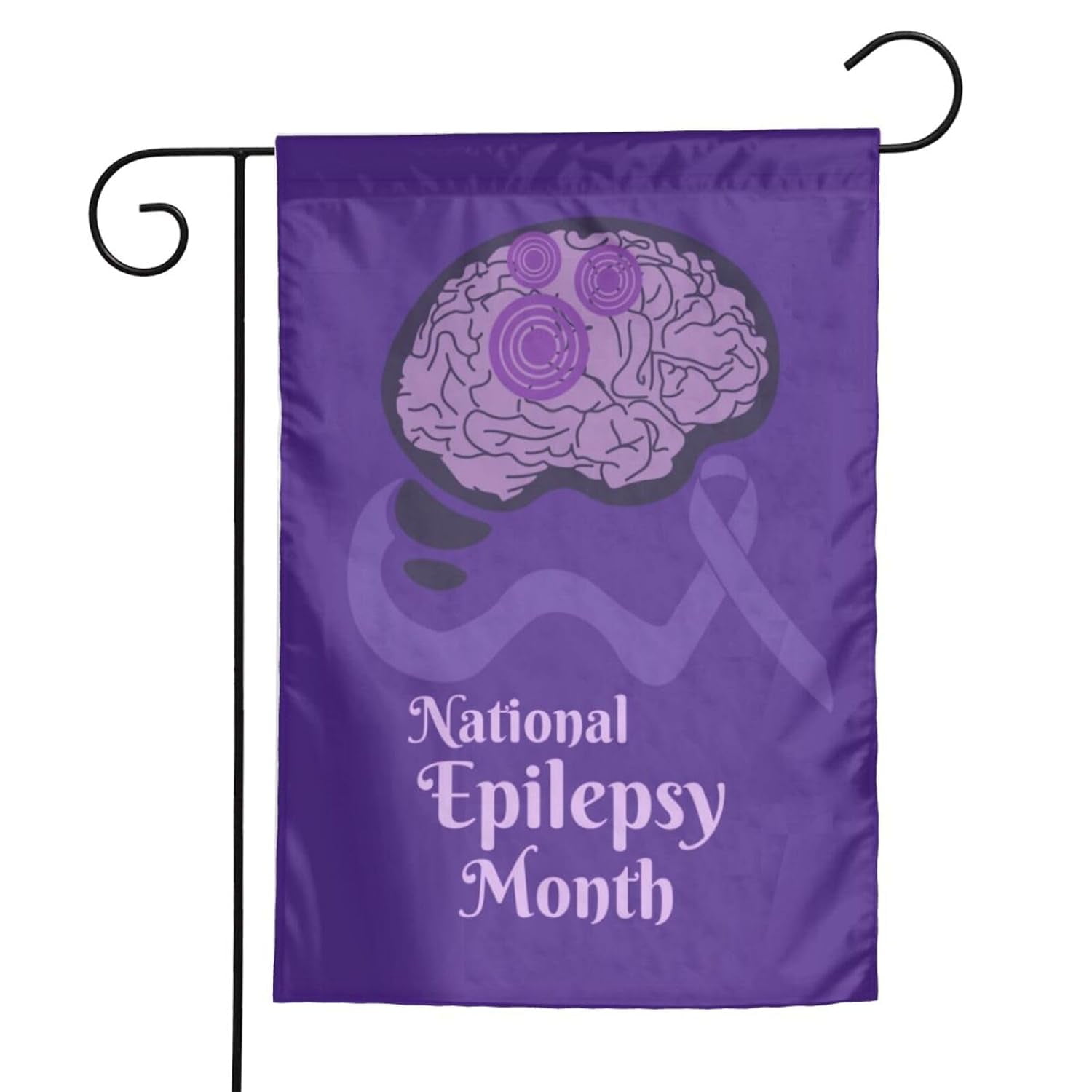 November Is National Epilepsy Awareness Month Flag Double Sided Garden ...
