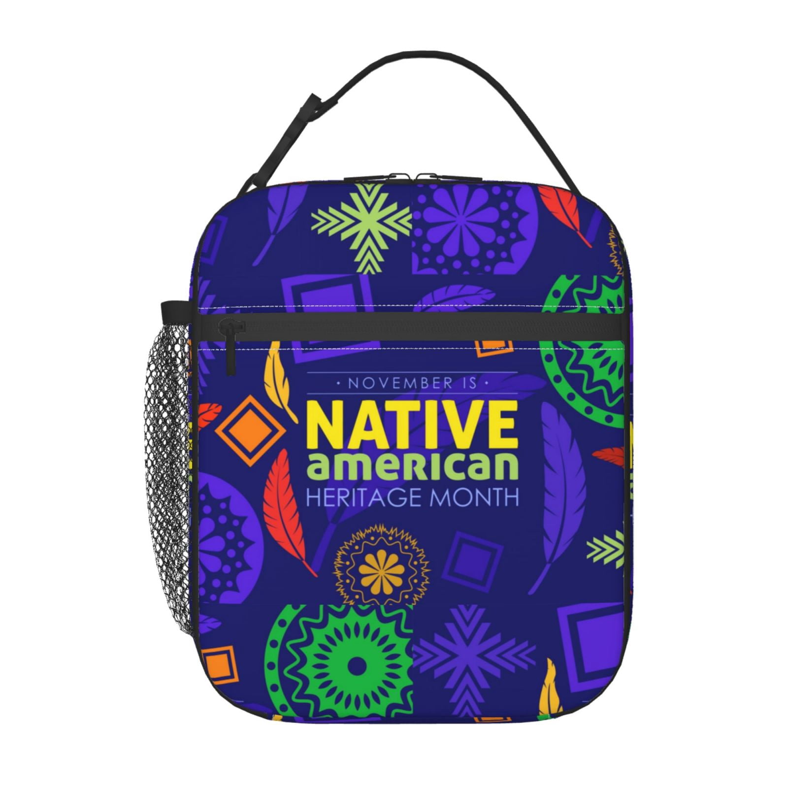 November Is Native-American Heritage Month Portable Lunch Bag Reusable ...