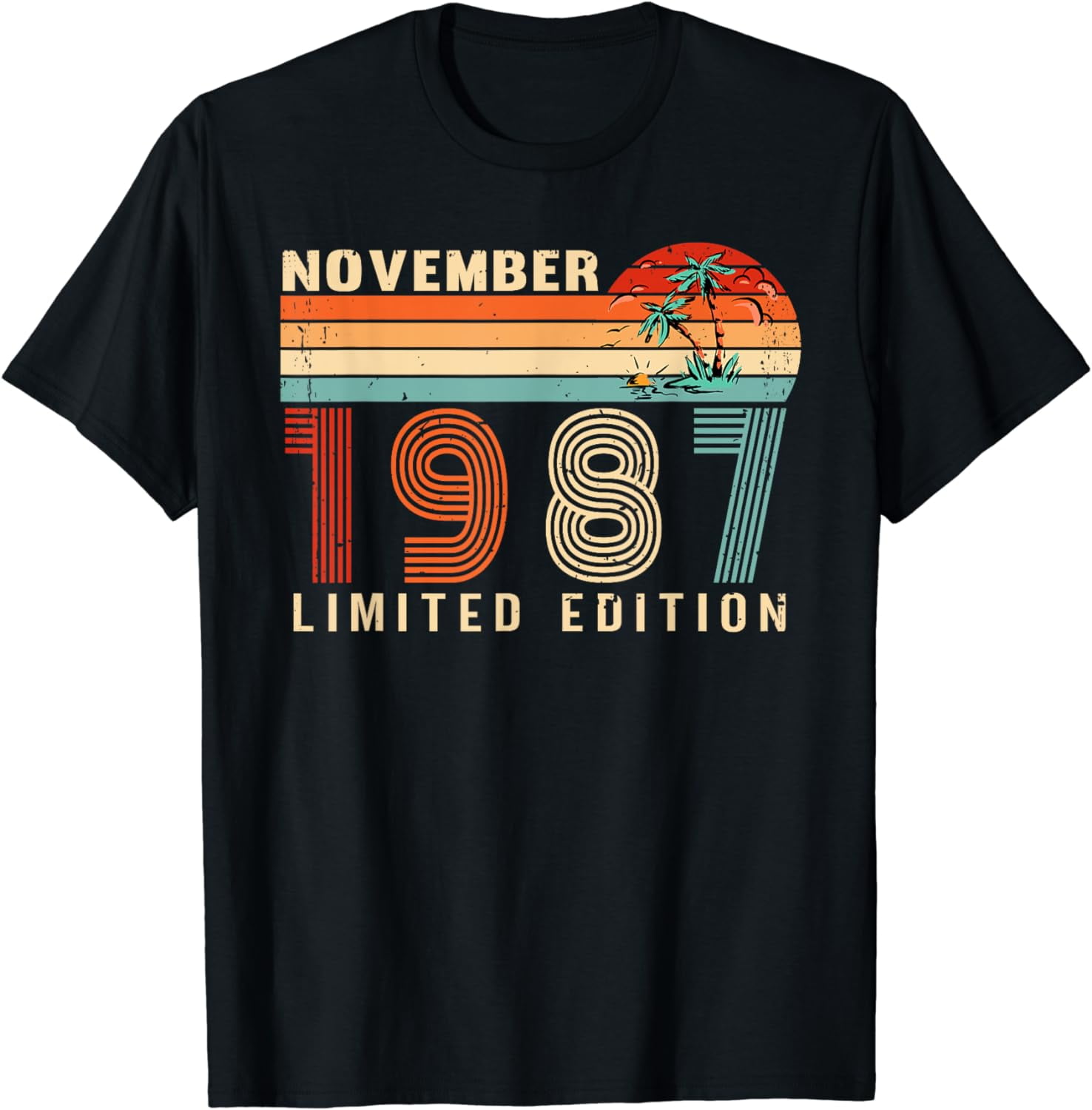 November Limited Edition 1987 T-Shirt - Walmart.com