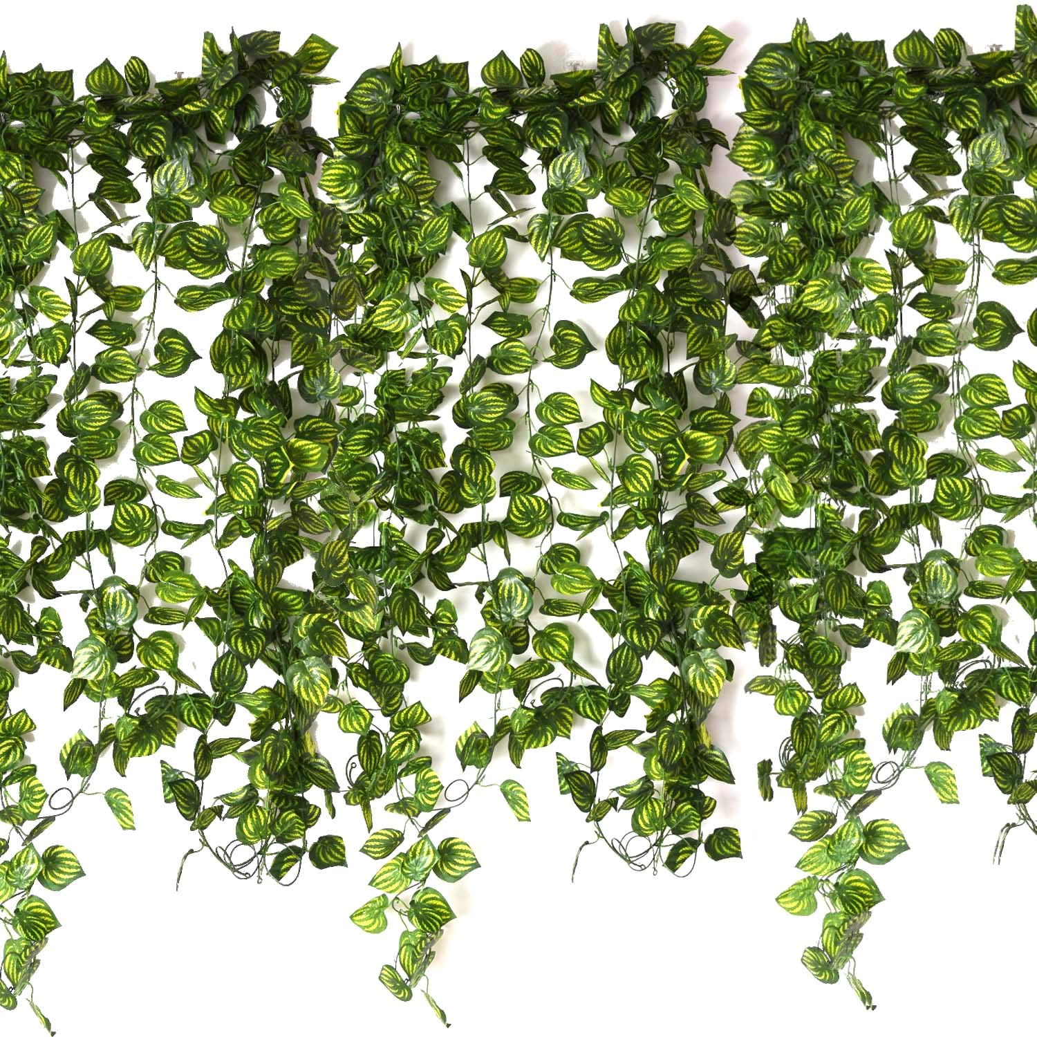 Noverlife 10PCS 24m78ft Artificial Greenery Hanging Ivy Vine Plants ...