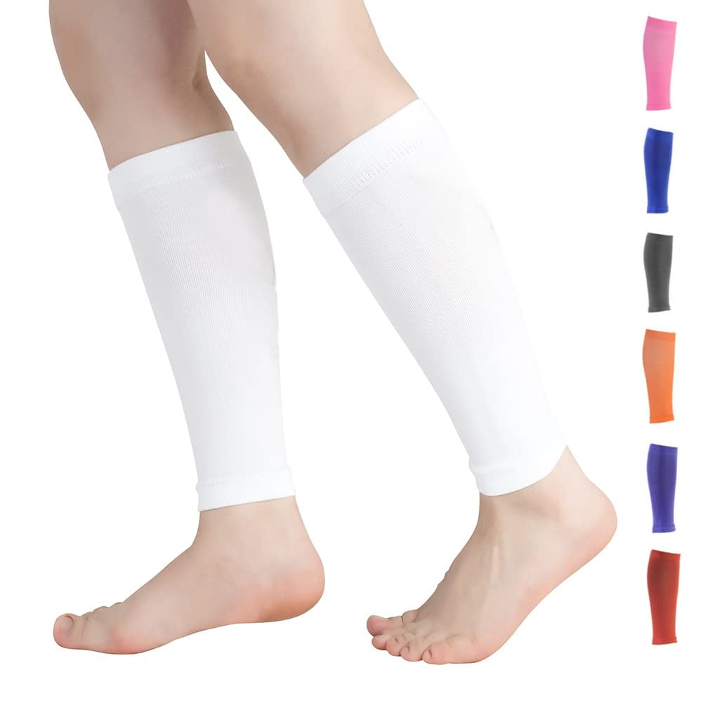 Novetec Calf Compression Sleeves for Men & Women (20-30mmhg) - Leg ...