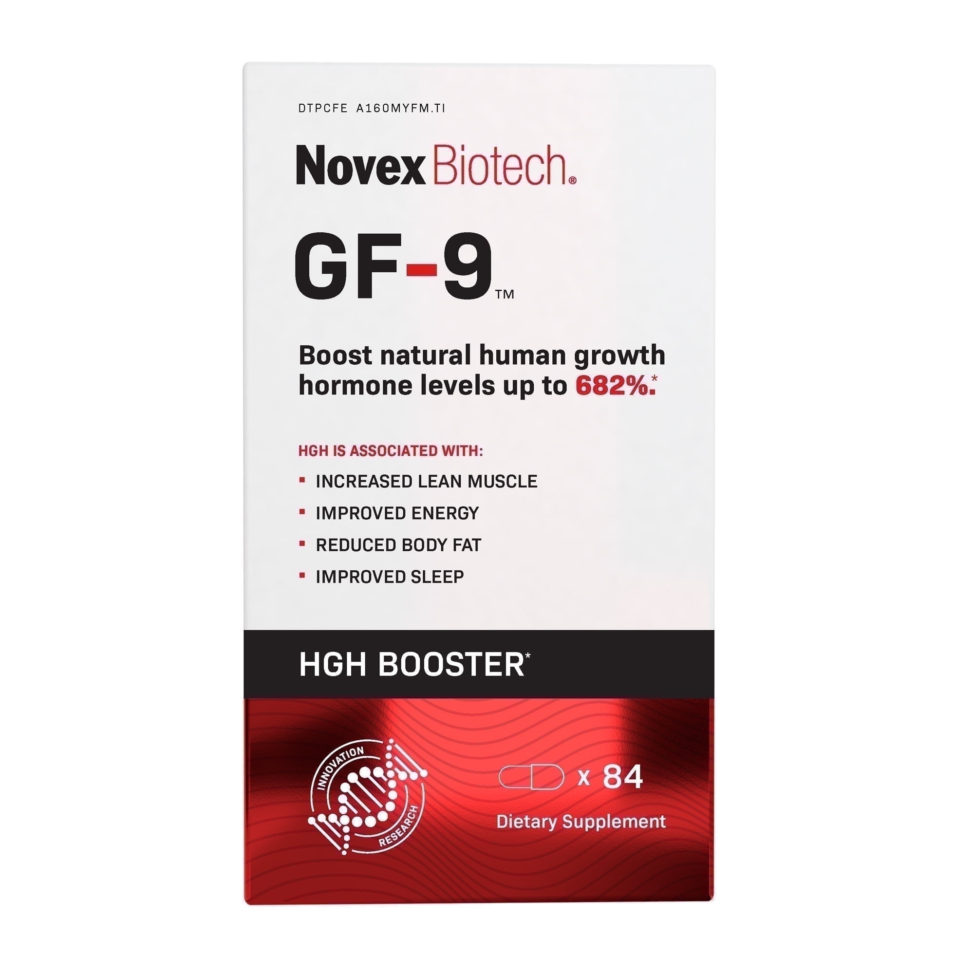 Novex Biotech GF-9 Peak Fitness Pills - 84 Count - Men's Supplements ...