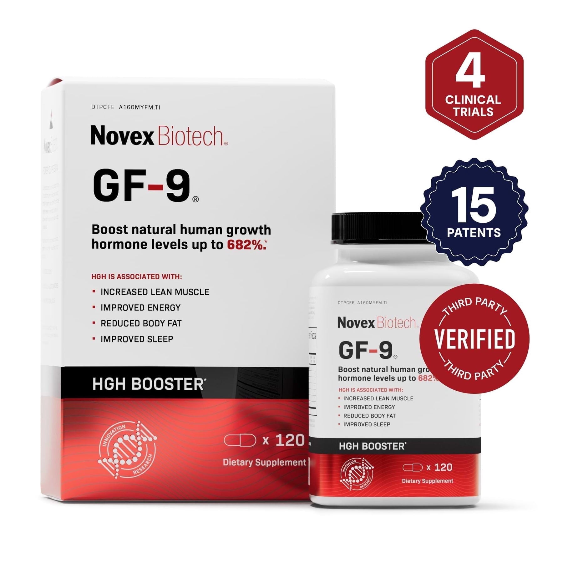 Novex GF-9 Men 120ct | Health tablets for pharmacies - Walmart Business ...