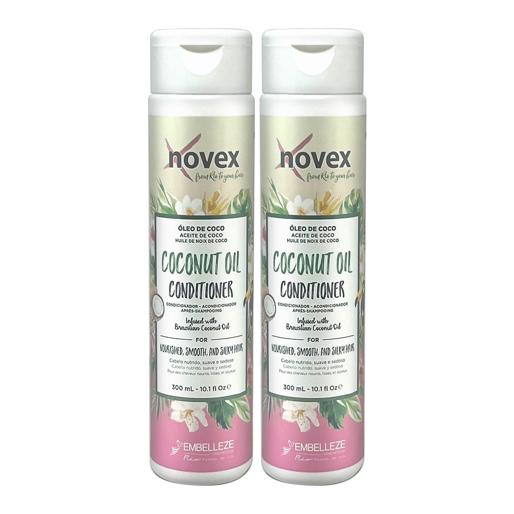 Novex Coconut Oil Conditioner 10.1oz (Pack of 2) - Walmart Business ...