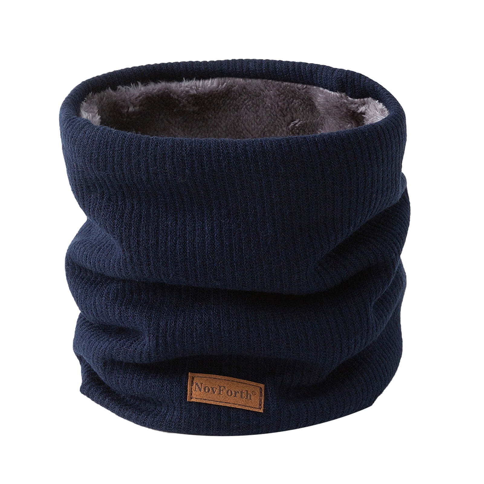 Novforth Thermal Winter Neck Warmer, Unisex Scarf, Fleece Lined Gaiter ...
