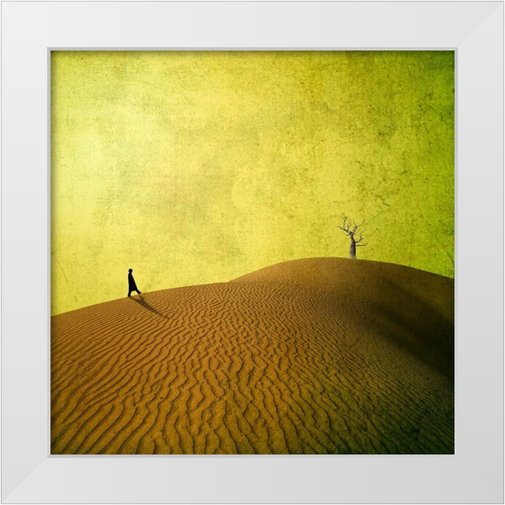 Novichikhin, Evgenii 15x15 White Modern Wood Framed Museum Art Print ...