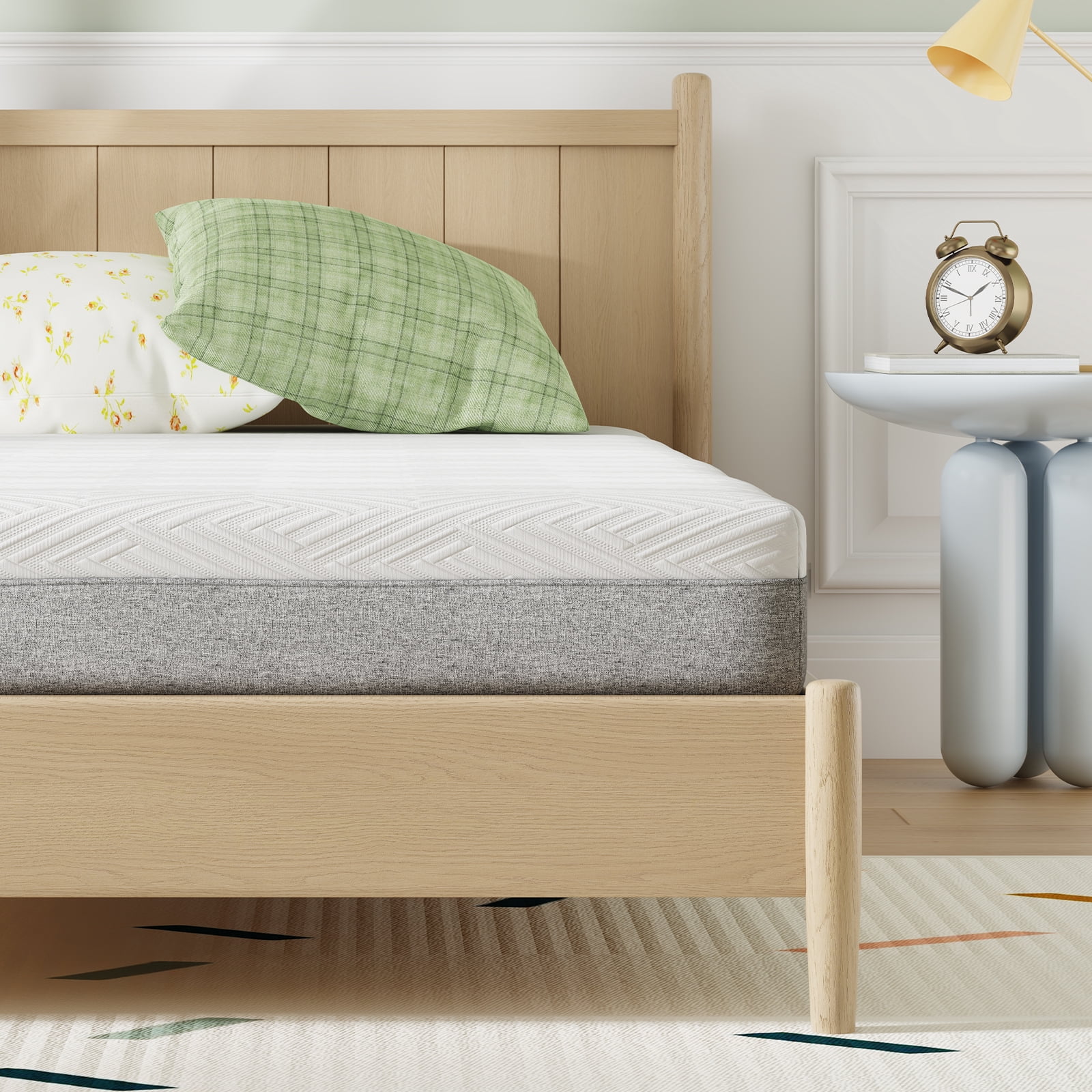 Novilla 8 Inch Mattress Twin, Gel Twin Memory Foam Mattress in a Box ...