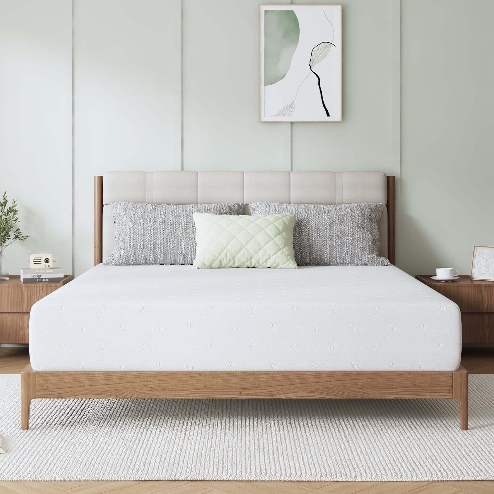 Novilla King Mattress, 10 Inch King Size Mattresses in a Box with Cooling Memory Foam ...