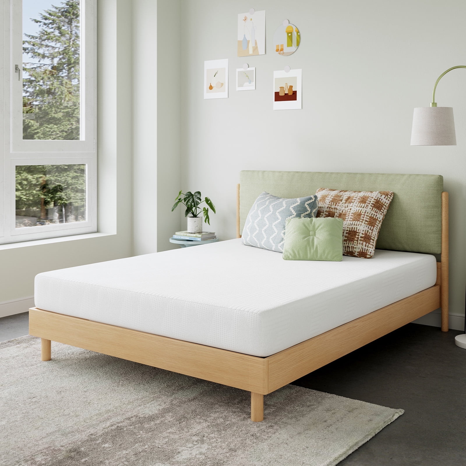 Novilla Queen Mattress in a Box, 8 Inch Queen Size Mattress with Gel ...