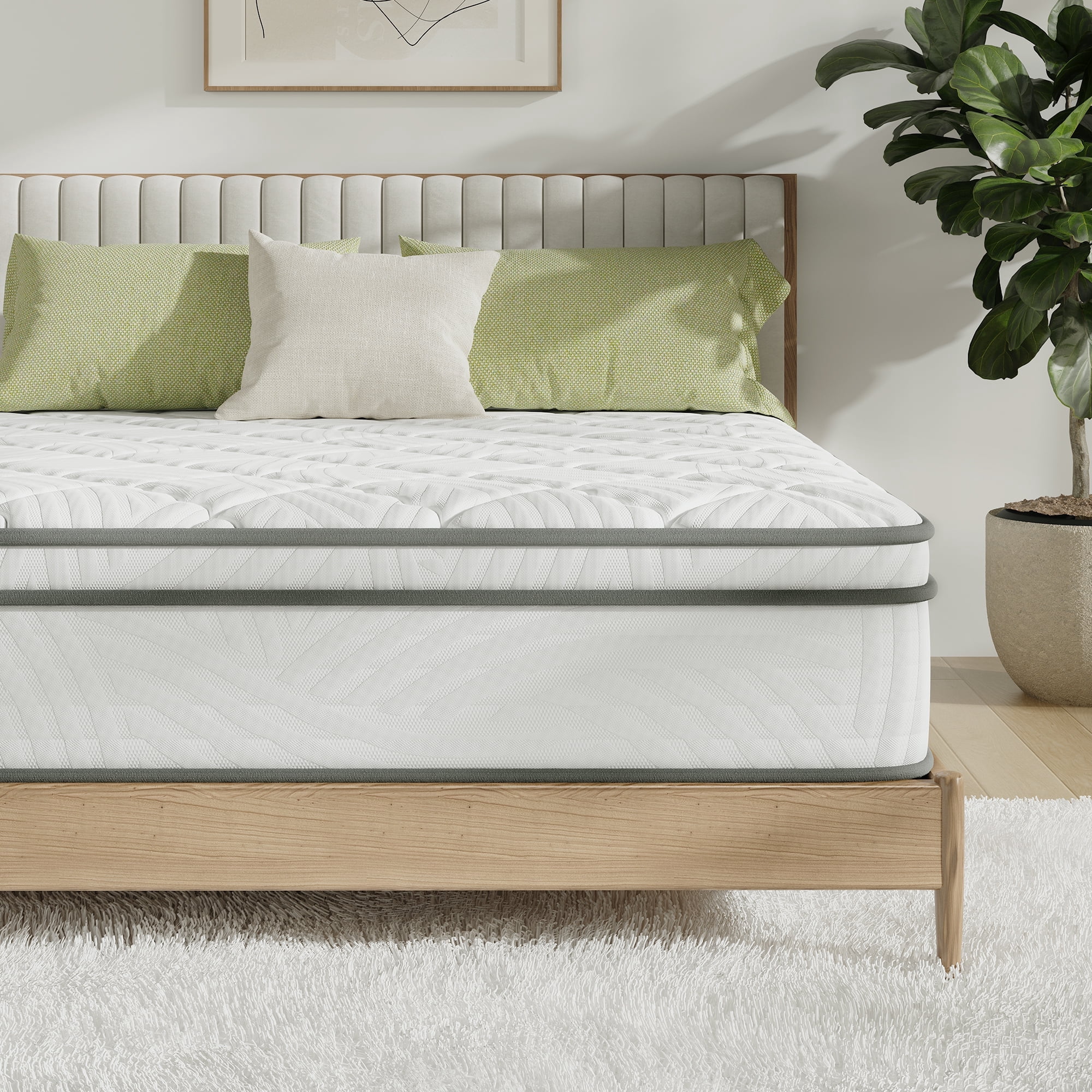 Novilla Queen Size Mattress, 10 inch Hybrid Mattress Queen Size for ...