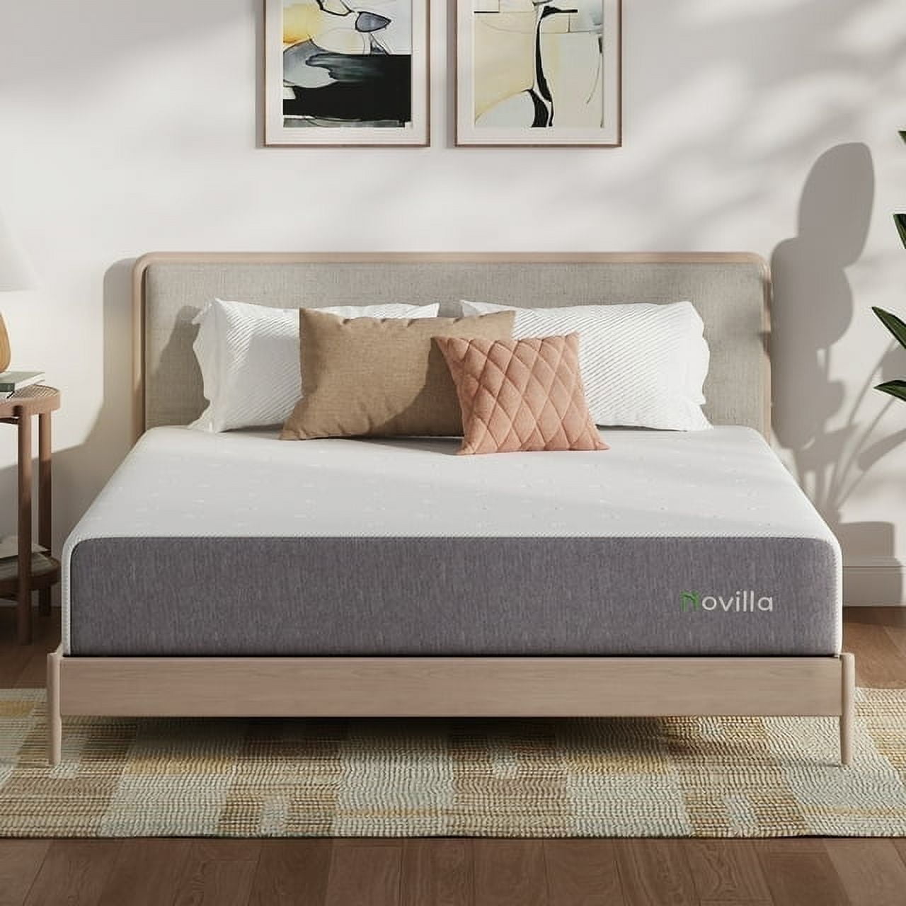 Novilla Repose 10" Firm Memory Foam Mattress, Queen Size - Walmart.com