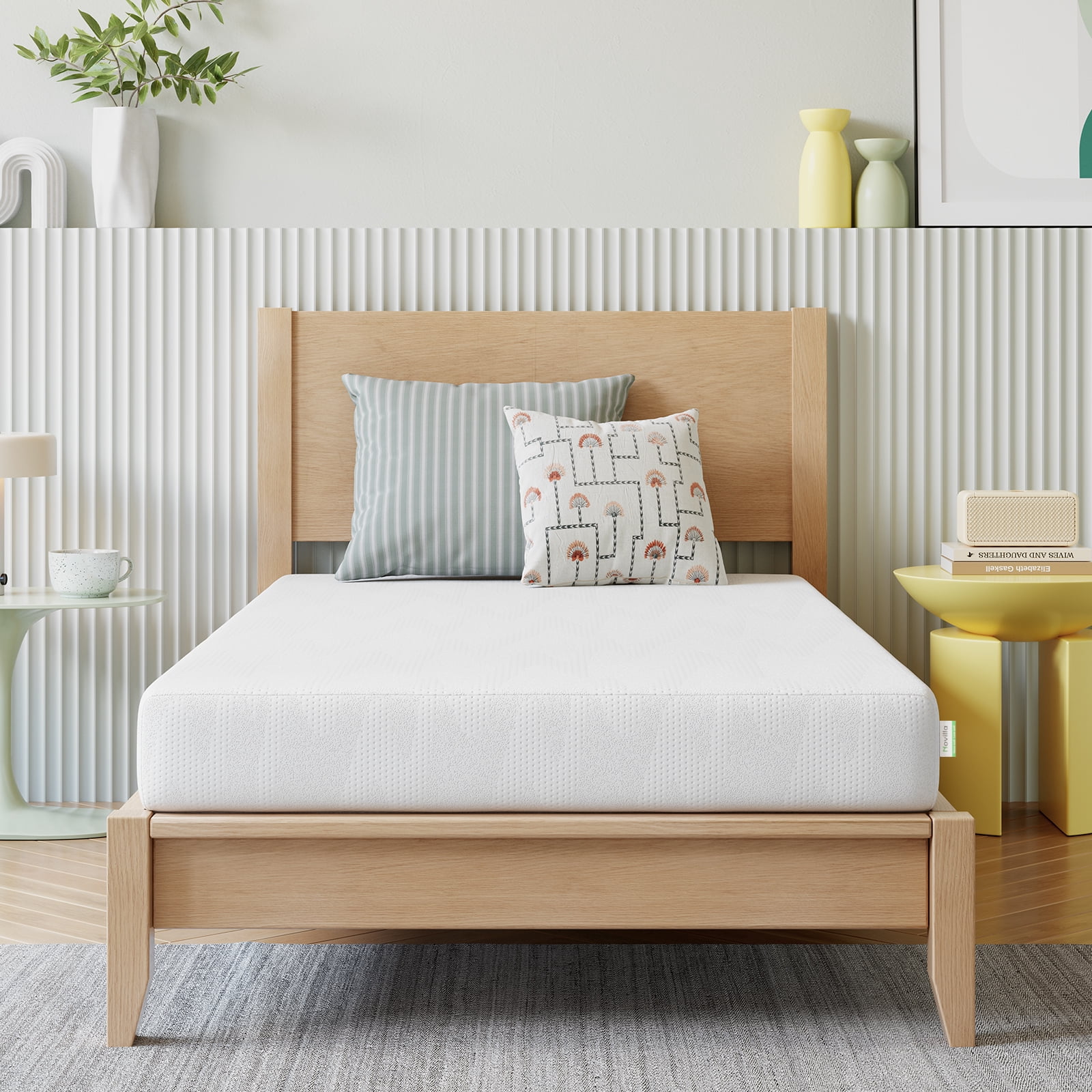 Novilla Twin Mattress for Kids, 5 Inch Gel Memory Foam, Certified ...