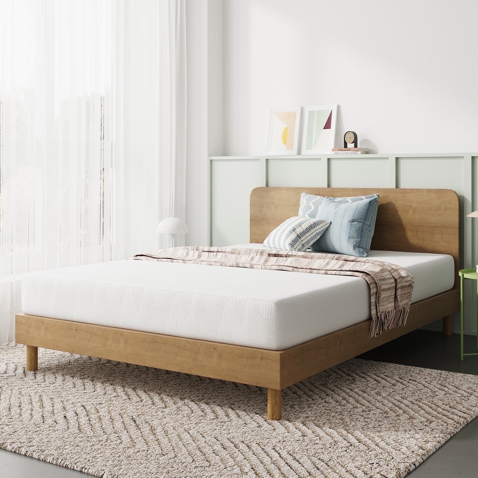 Novilla Twin XL Mattress, 8 Inch Gel Memory Foam, Pressure Relief ...