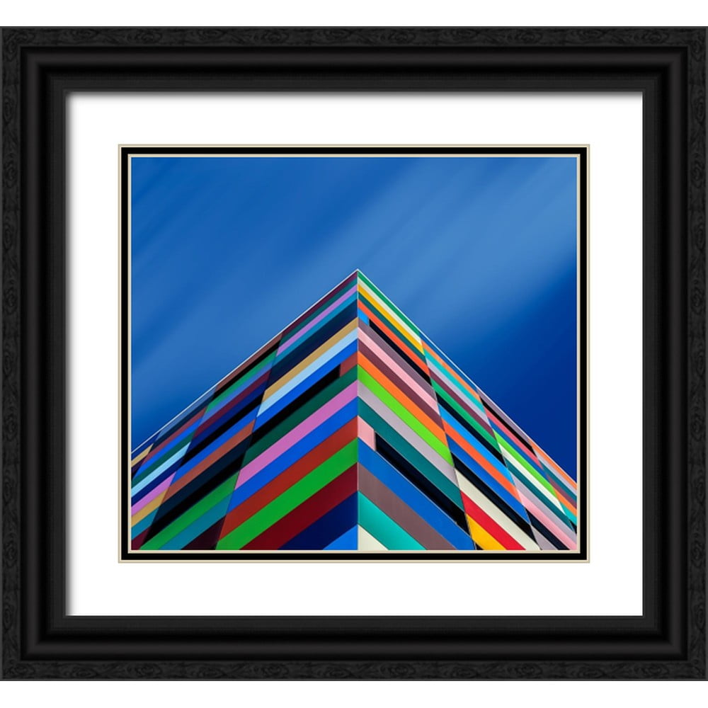 Novillo, Alfonso 29x26 Black Ornate Wood Framed with Double Matting ...
