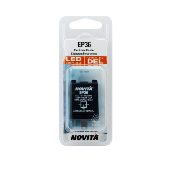 Novita 3 Terminal, 12-Volt Electronic Hazard Warning and Turn Signal ...