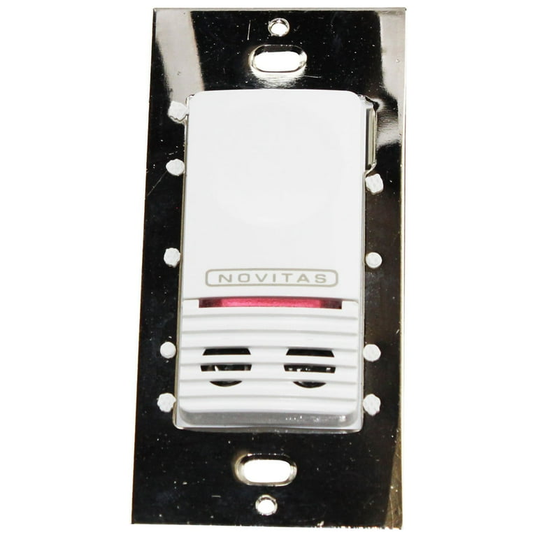 Novitas Occupancy Sensors ONW D, NeoSwitch Dual Tech/Dual Relay Wall