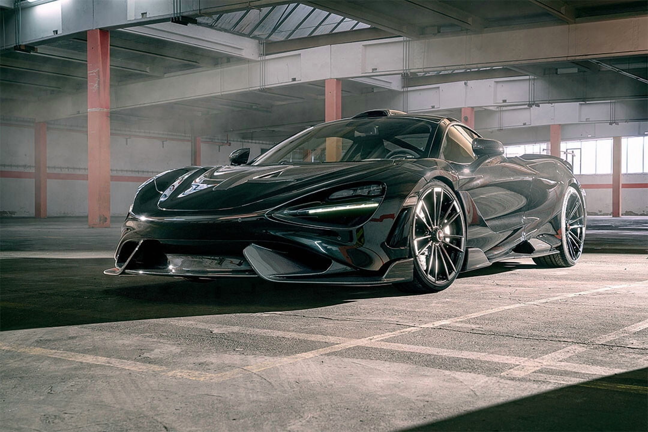 Novitec McLaren 765LT Wall Indoor Decor - 20x30 Inch Glossy Laminated ...