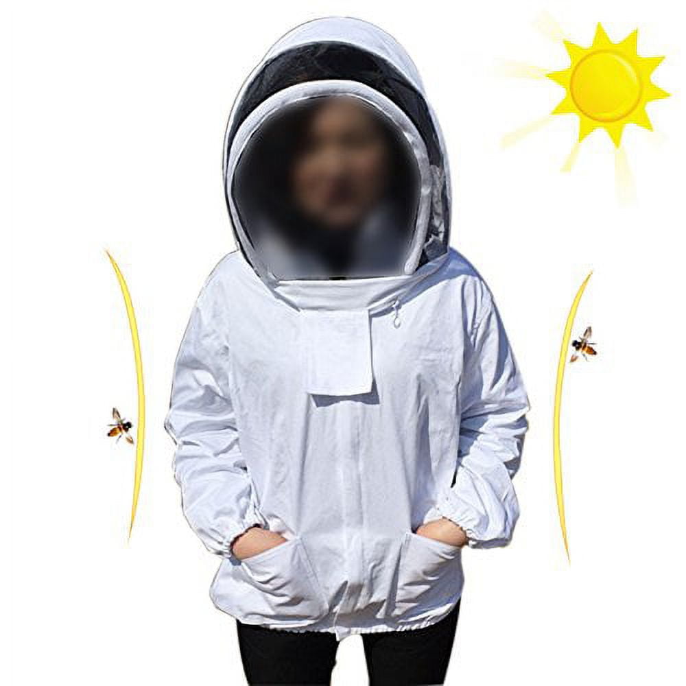 Novo Bee Proof Suits Bee Jacket and Veil Bee Keeper's Suit, White ...