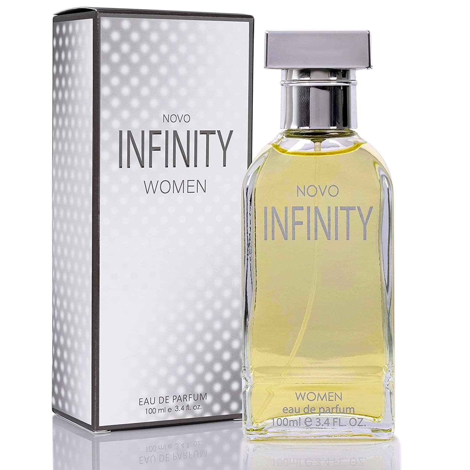 Novo Infinity Women's Eau De Parfum Spray - 3.4oz with Amber, Citrus ...