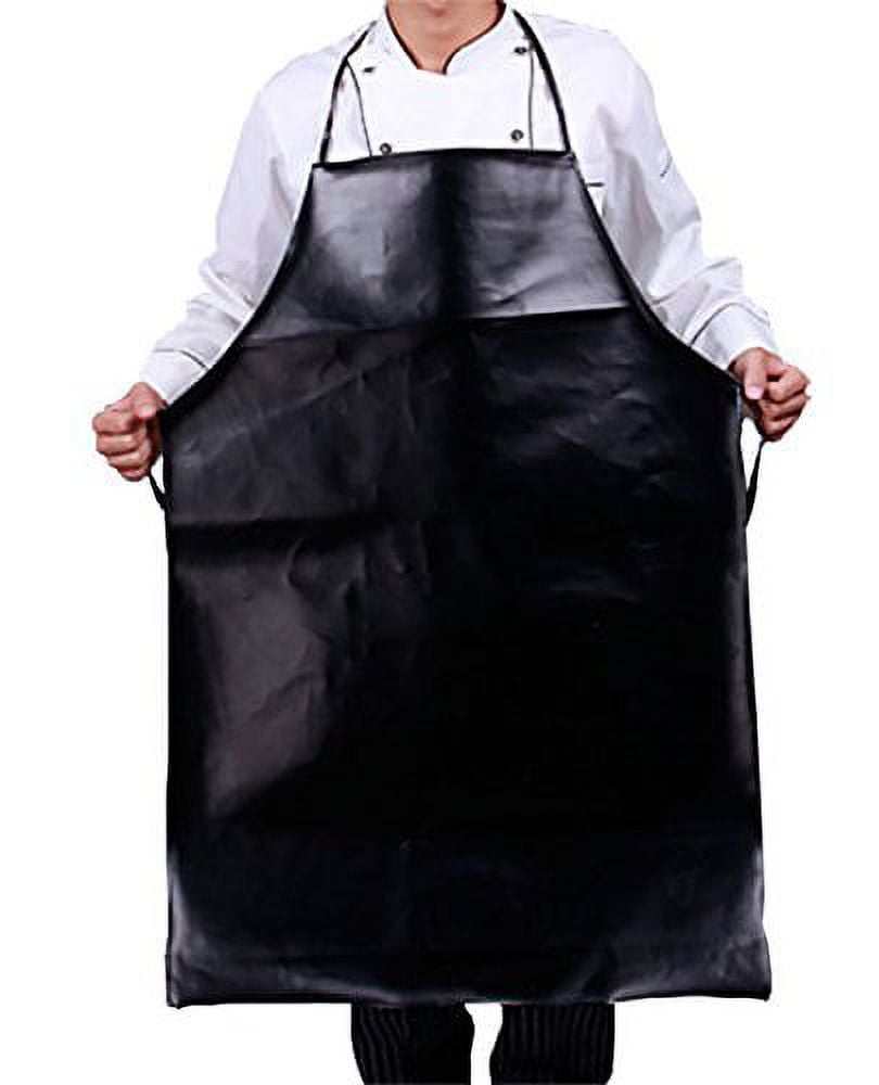 Novo Leather Halter Waterproof Apron Chef Kitchen Kitchen Dishwashing ...