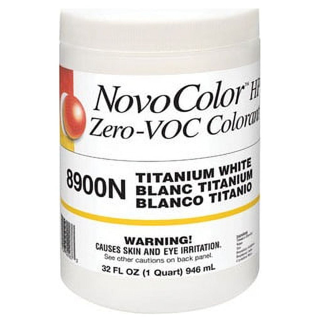 NovoColor II 076.08900NP.005 Hp Zero Voc Colorant, 1 Quart, White KX ...