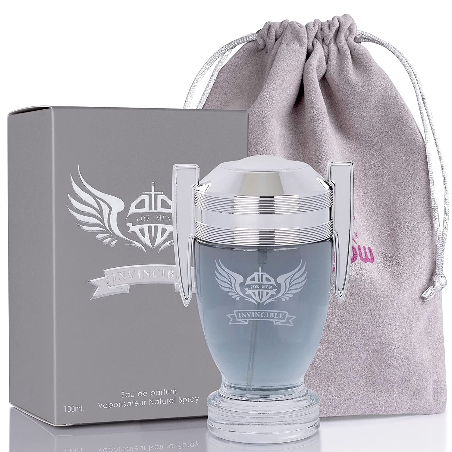 NovoGlow Invincible Men's Cologne, 3.4 Fl Oz Eau de Parfum Spray, Woody ...