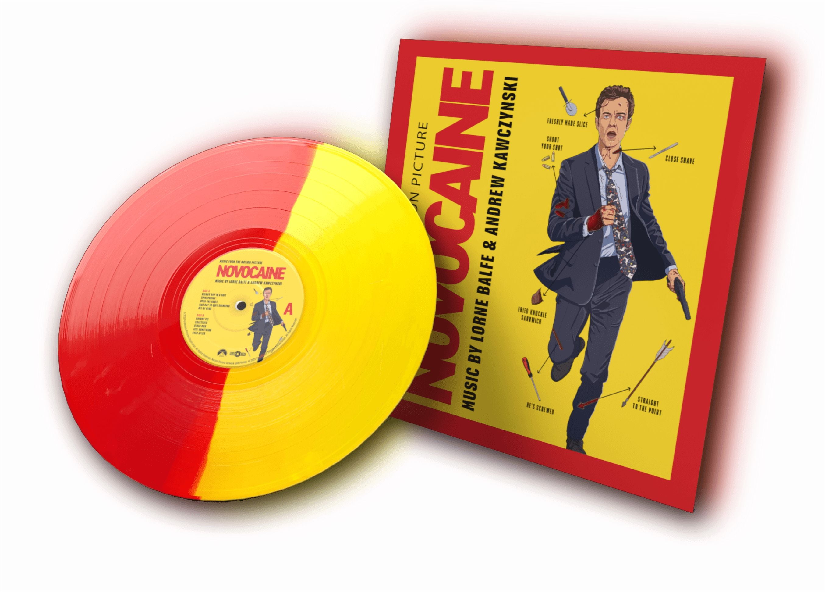 BALFE, LORNE & ANDREW ... Novocaine (Vinyl Record) 12" Album Coloured ...