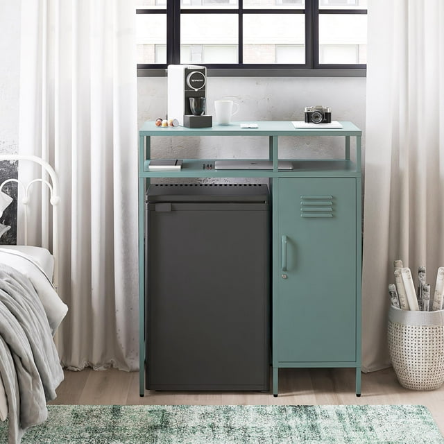 Novogratz Cache Metal Locker-Style Refrigerator Organizer - Walmart.com