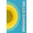 Novogratz Hello Sunshine Hand Woven Doormat - Walmart.com