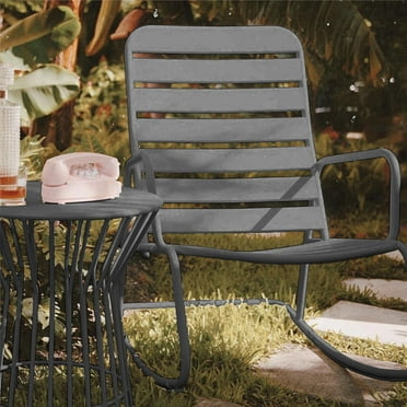 Novogratz Poolside Collection, Roberta Outdoor Side Table, Yellow ...