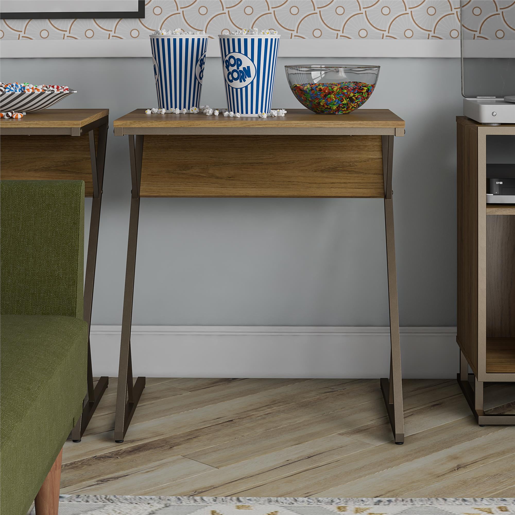 Novogratz Regal Laptop Couch Desk & Accent Table, Walnut - Walmart.com