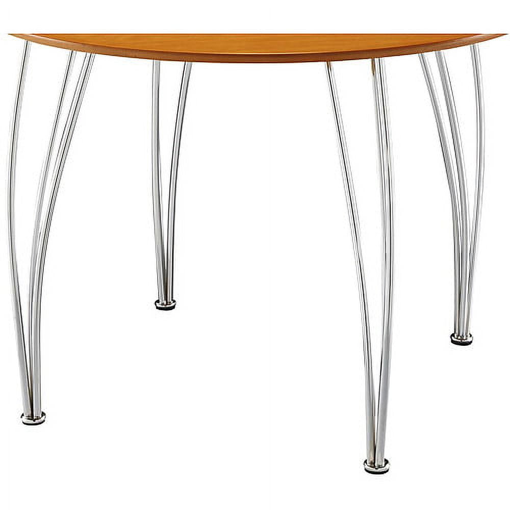 Novogratz Round Dining Table - Contemporary Design - Legs - Walmart.com