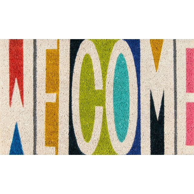 Novogratz Welcome Mat, MULTI - Walmart.com