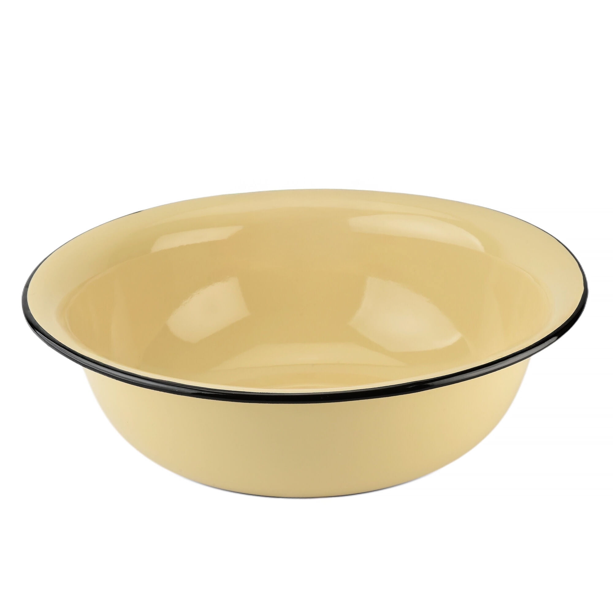 Novomoskovsjka Posuda Cream Enamel Basin 9.5 Qt (9 L) Enameled Steel ...