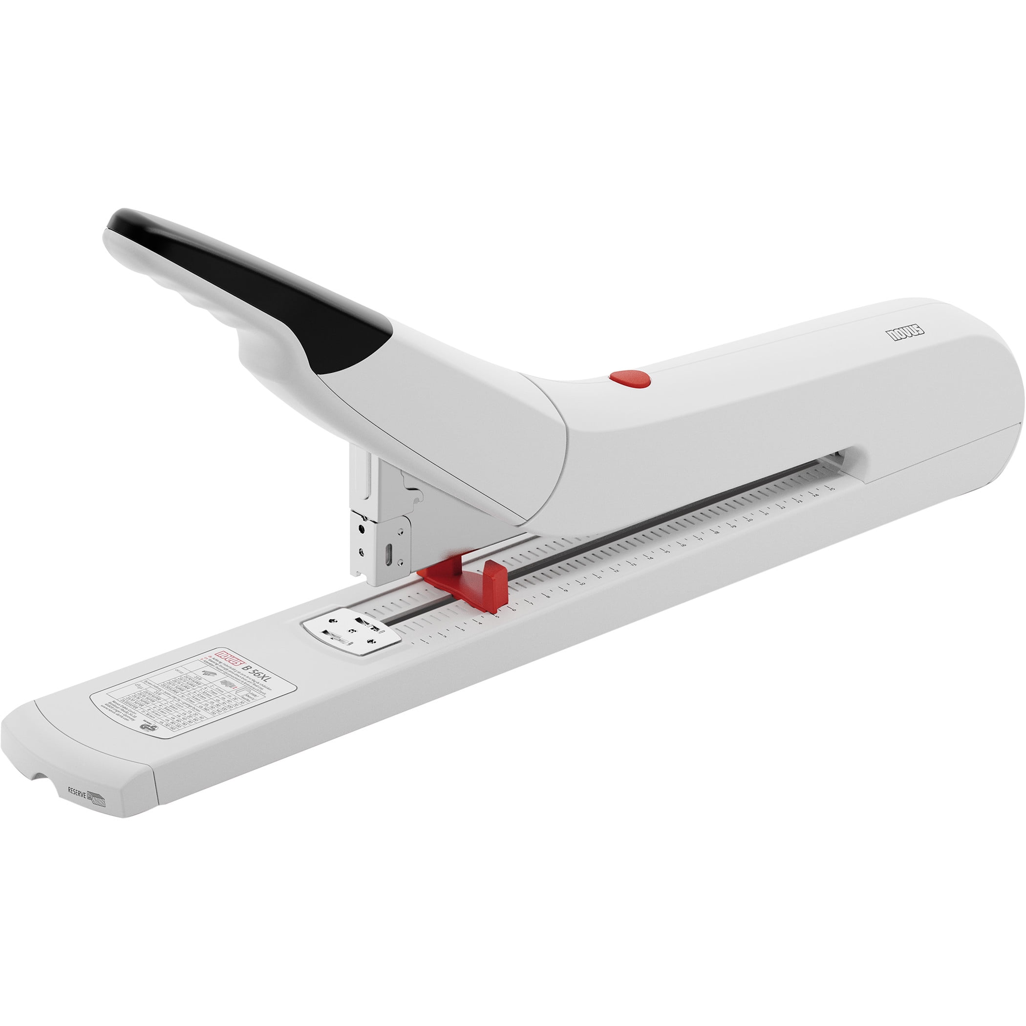 Novus B56 XL HD Long Arm Stapler, 170 Sheet Max, 9.75" Stapling Depth ...