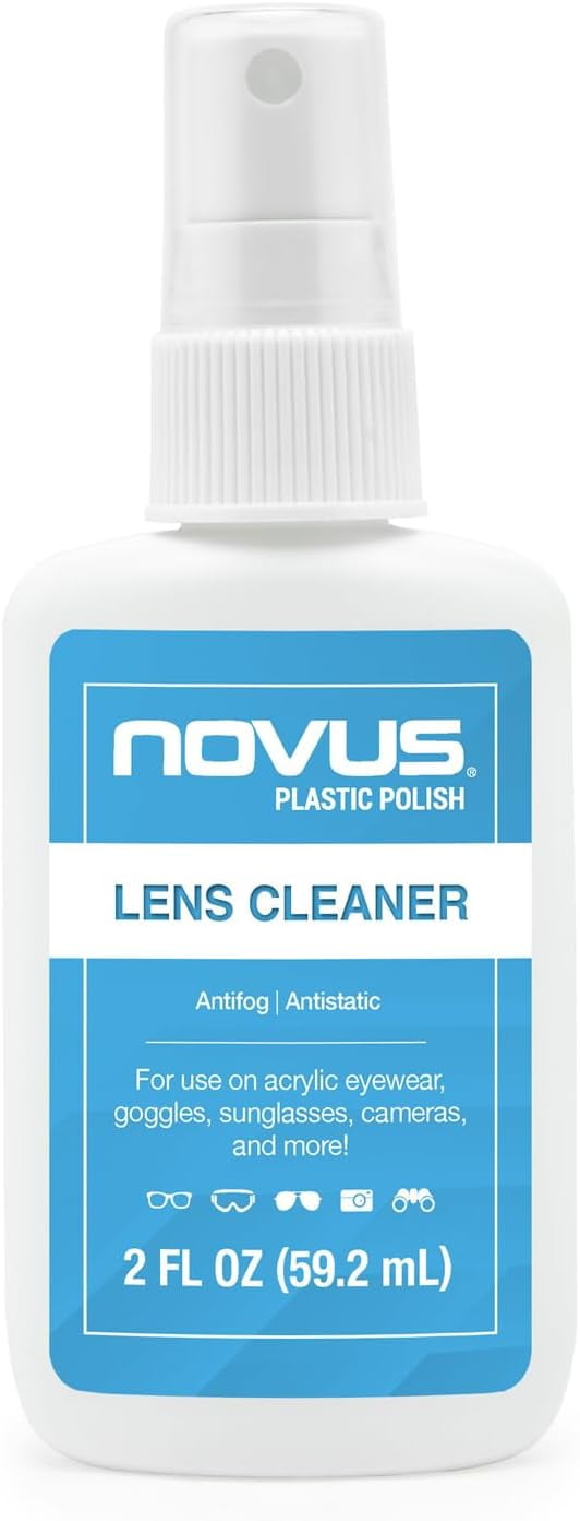 Novus Plastic Polish | Lens Cleaner | Apply on Glasses, Goggles, Camera ...