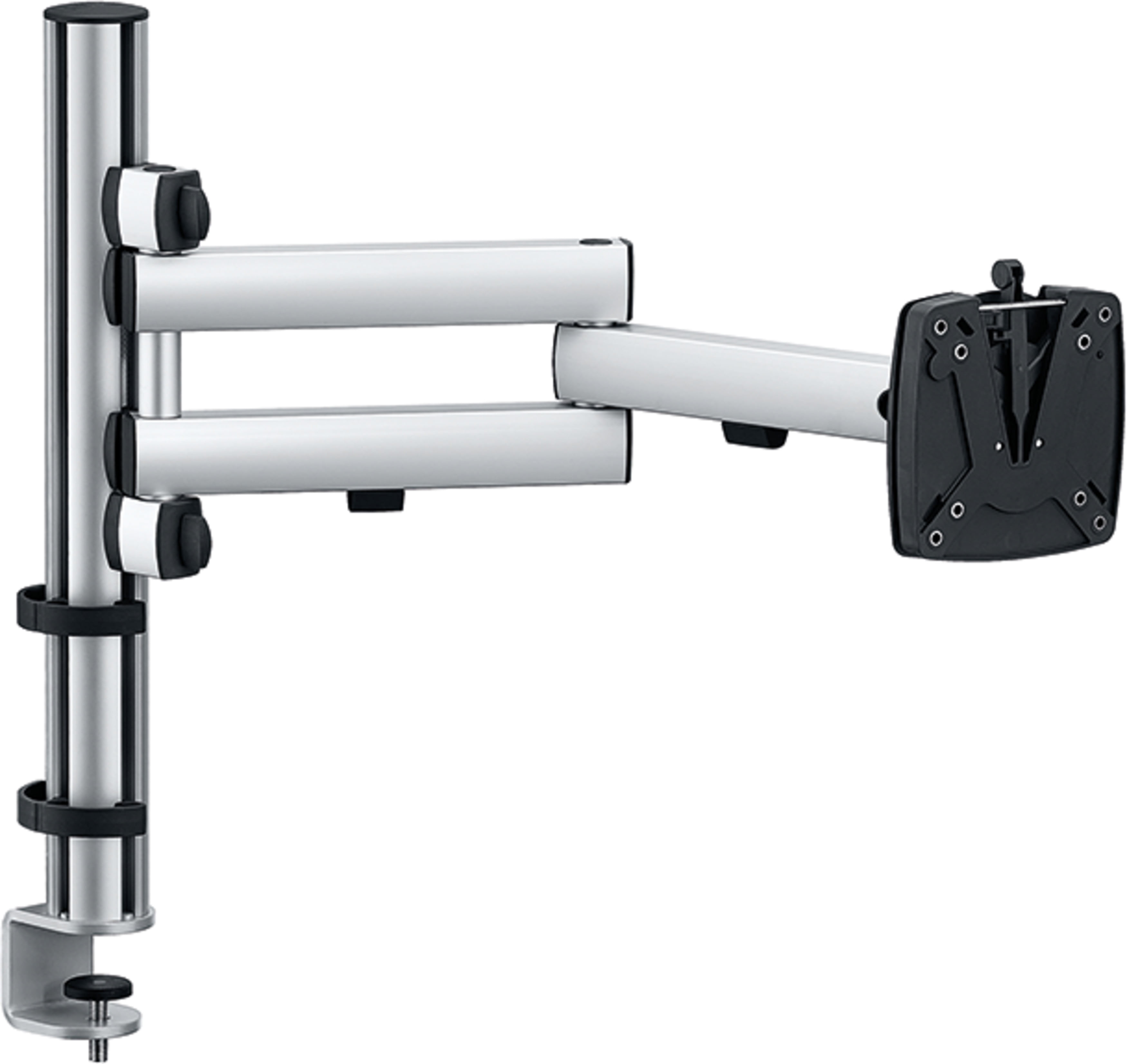 Novus TSS Basic Monitor Arm Set, Fully Adjustable, Table Clamp Mount ...