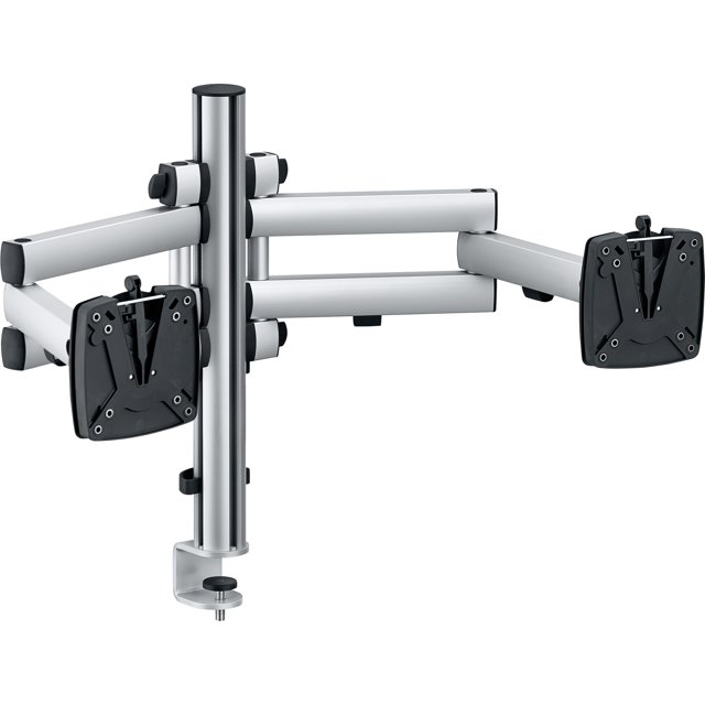 Novus TSS Duo Monitor Arm Set, Fully Adjustable, Table Clamp Mount ...