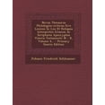 Novus Thesaurus Philologico-Criticus Sive Lexicon in LXX Et Reliquos ...