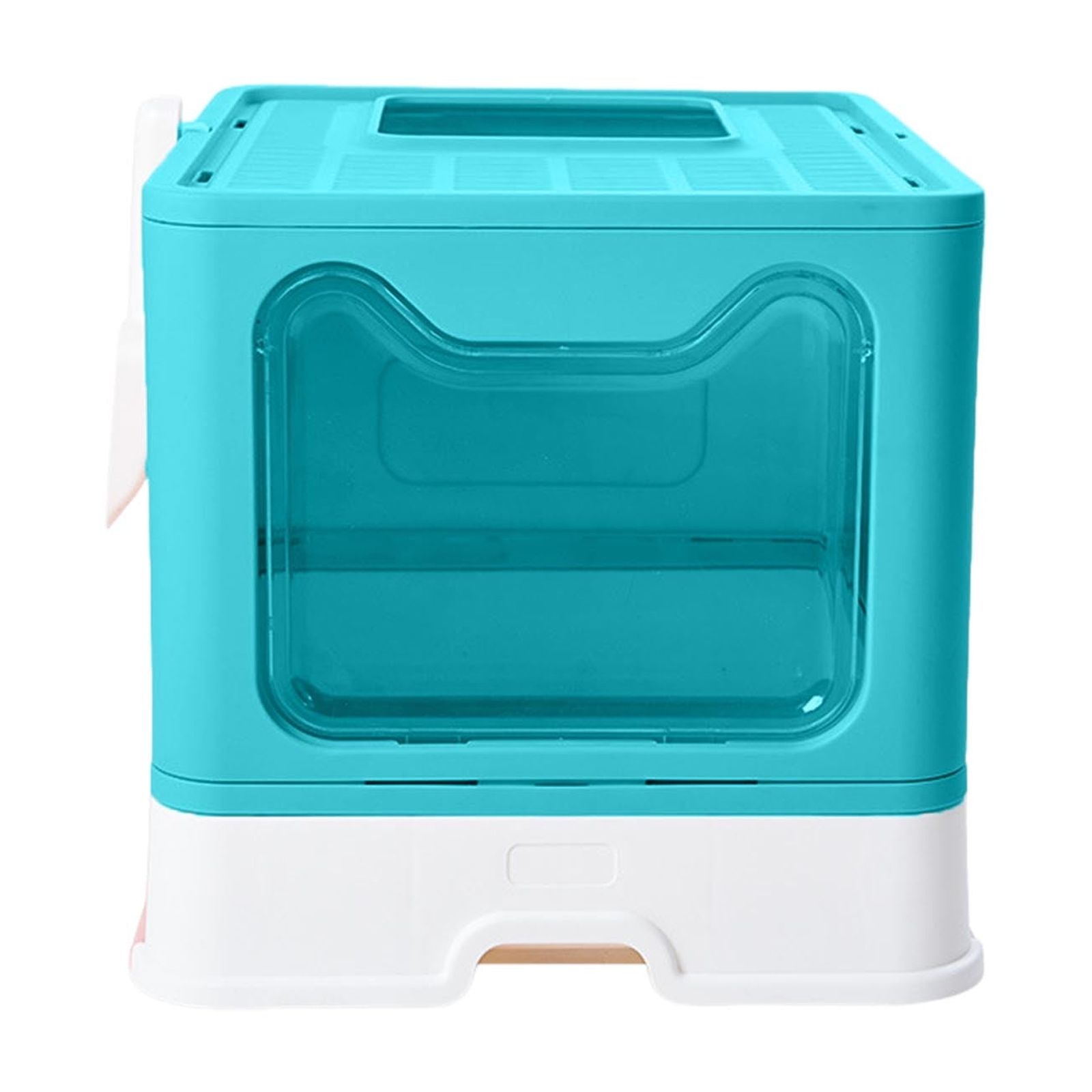 Novvia 2025 NEW Collapsible Upgrade Portable Litter Tray With Cat ...