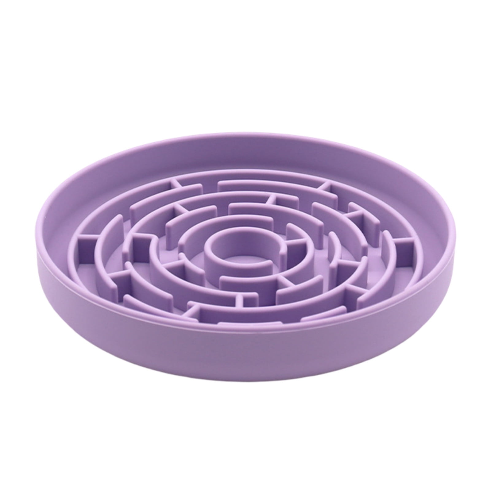 Novvia Slow Feeder Bowls Silicone Maze Food Suction Bowl Feeders Puzzle ...