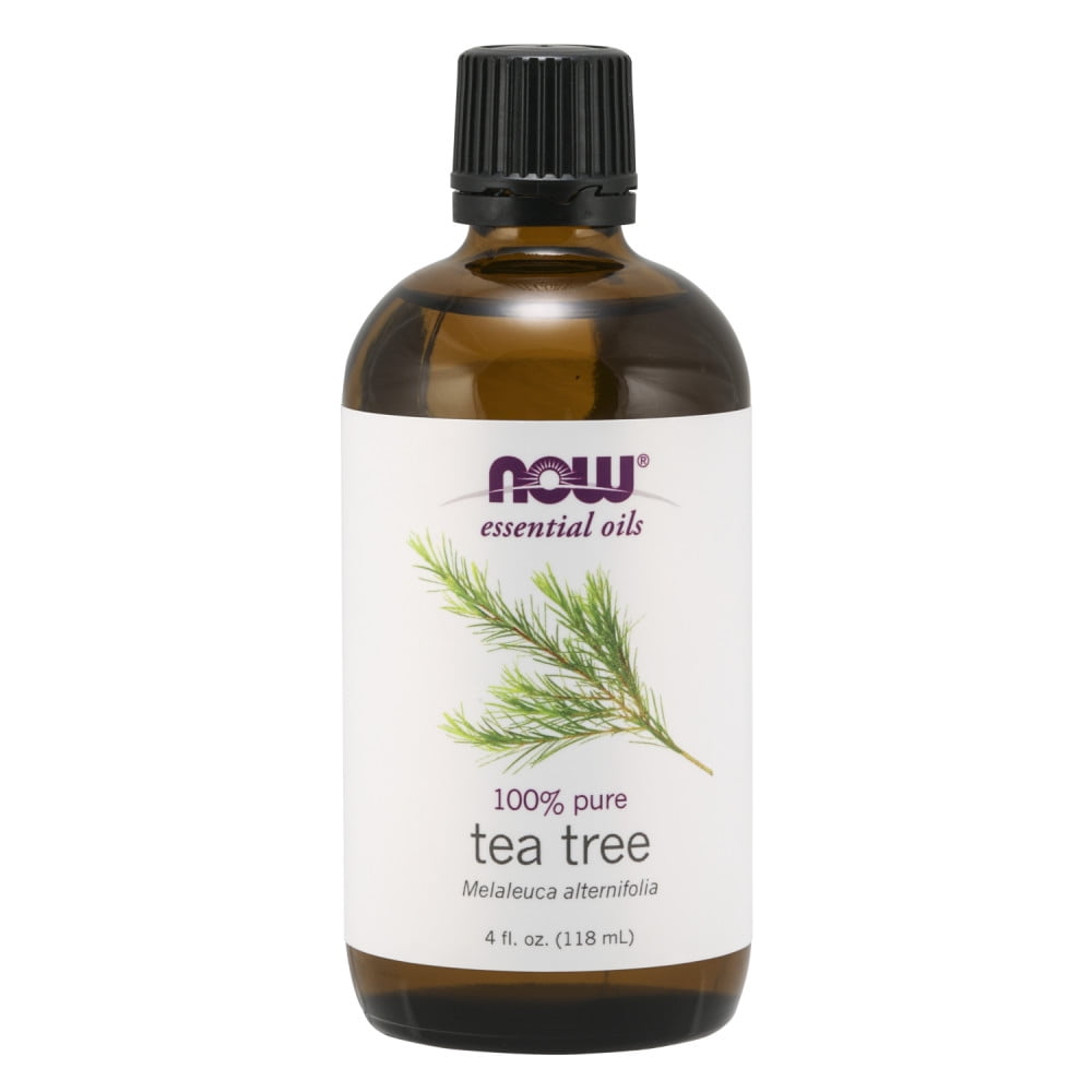 NOW, 100% Pure Tea Tree Essential Oil, Aromatherapy, Cleansing and ...