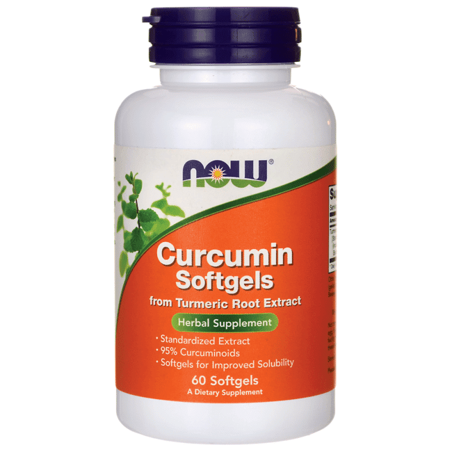 Now Curcumin from Tumeric Root Extract Softgels, 60 Ct - Walmart.com
