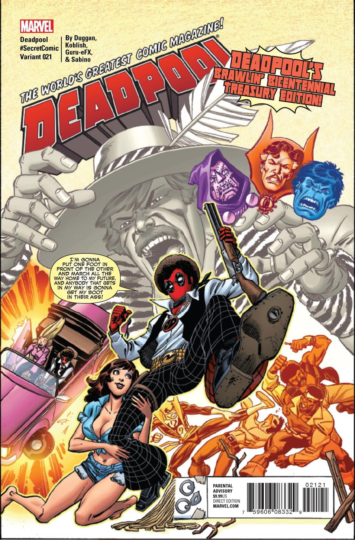 Now Deadpool #21 Koblish Var (Koblish Var) Marvel Comics Comic Book ...