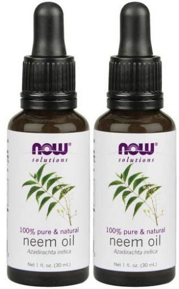 Now Foods - 1 fl oz Neem Oil (Pack of 2) - Walmart.com