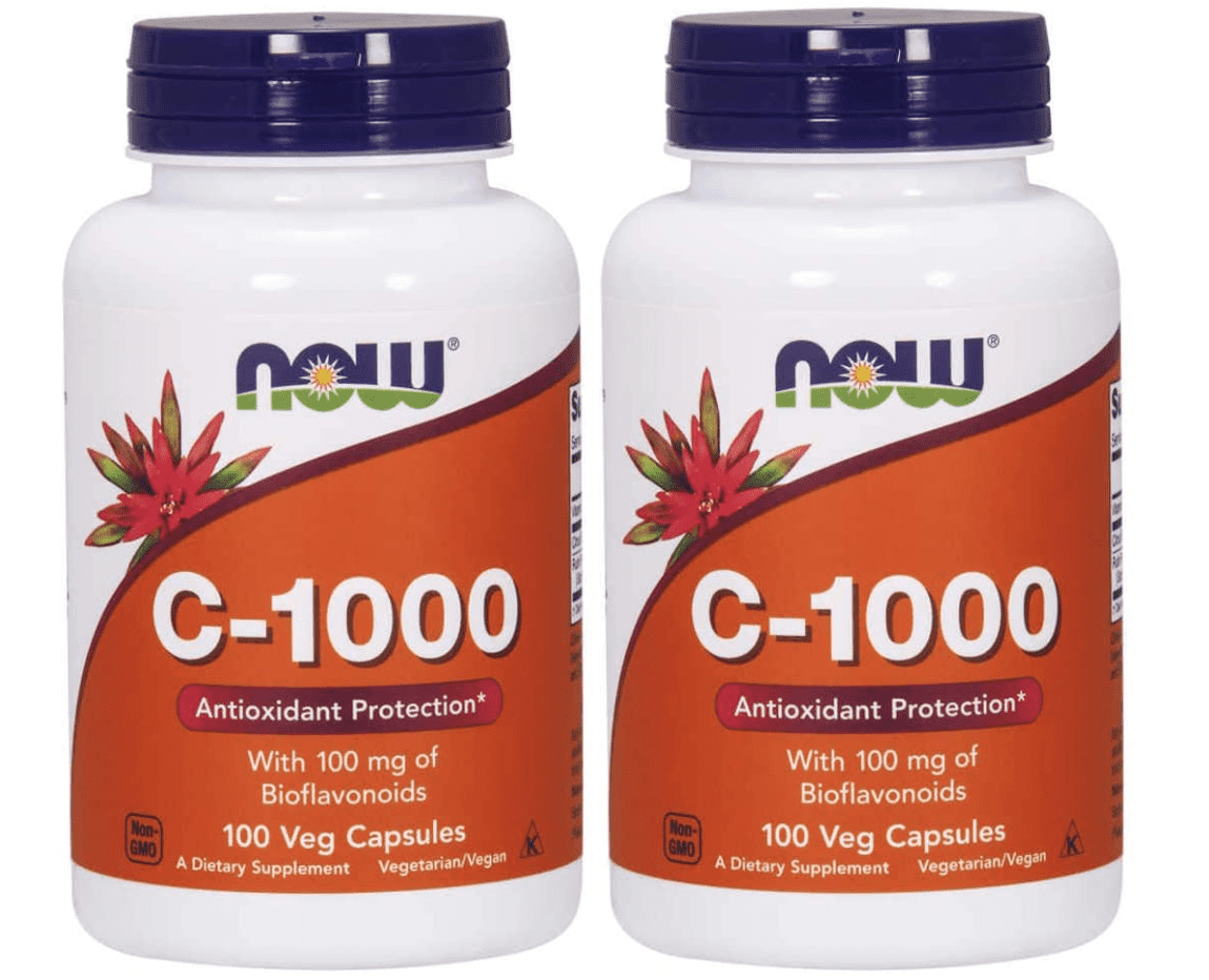 NOW Foods C-1000 Vitamin C, Rose Hips, Antioxidant Protection, 100 ...