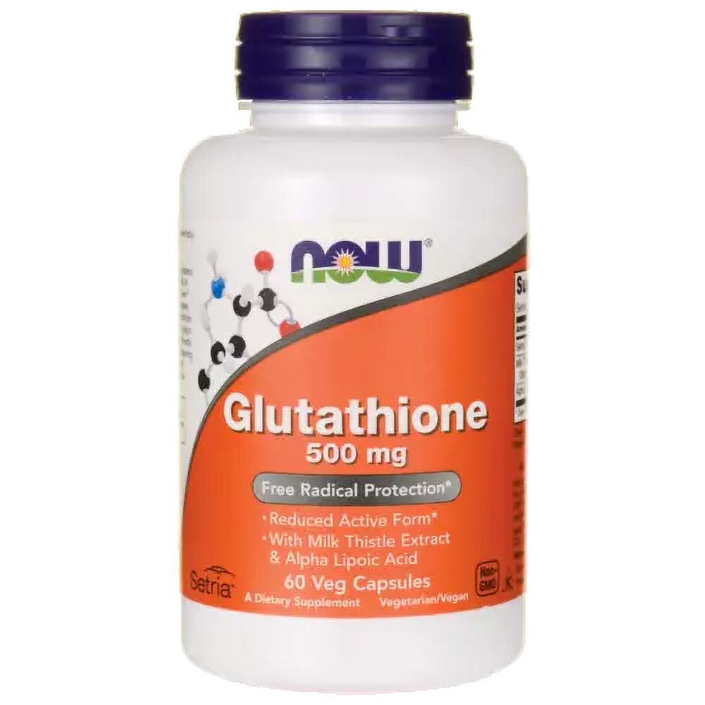 Now_Foods_Glutathione_500Mg_30Caps_L_Glutathione/Alpha_Lipoc_Acid_Ala ...