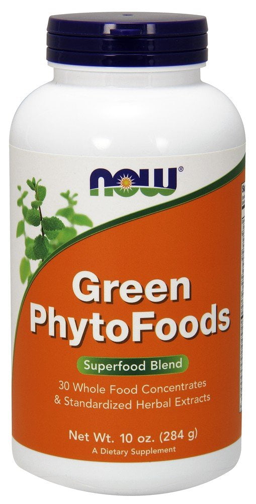 Now Foods Green Phyto Foods Powder 10 oz Powder - Walmart.com