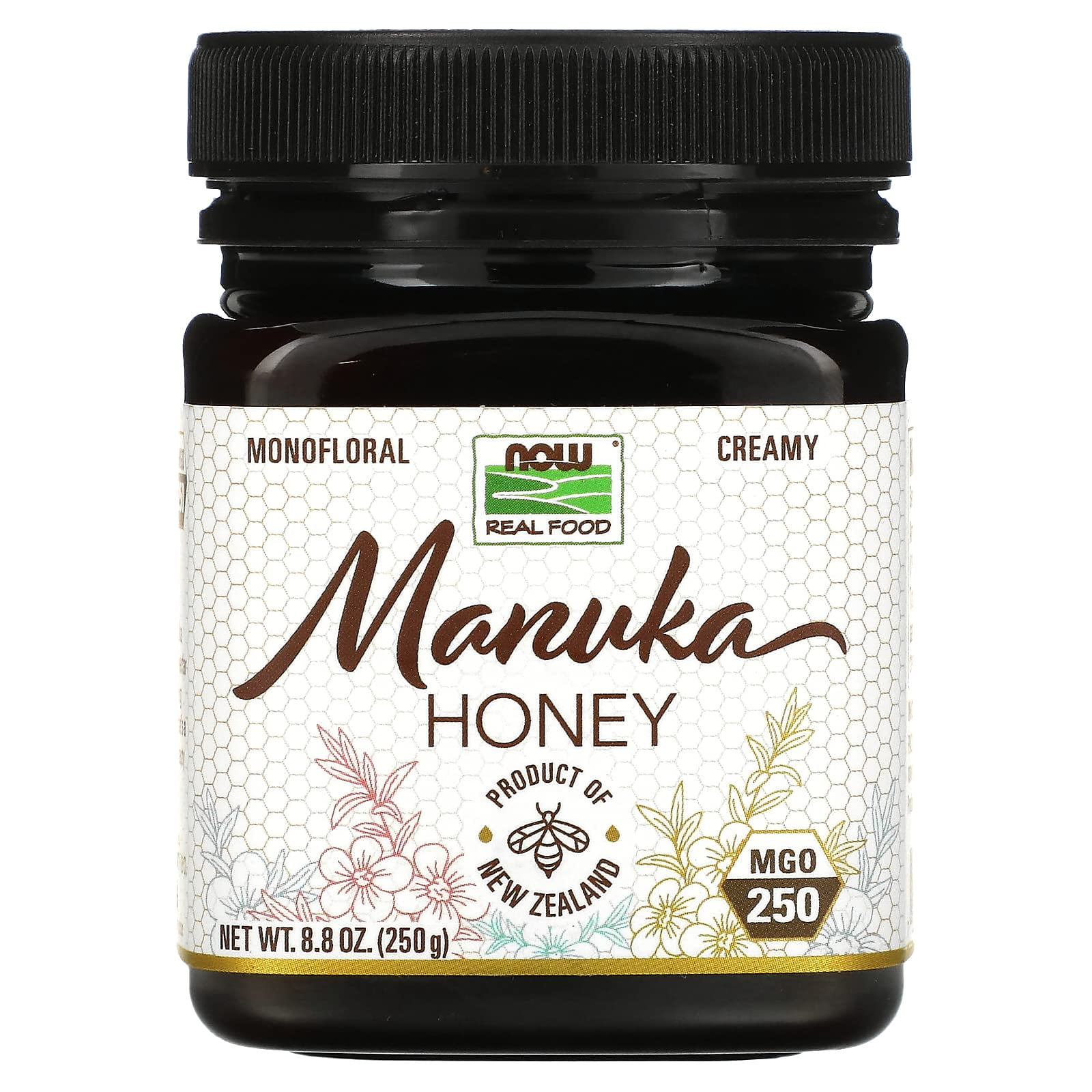 Now Foods, Manuka Honey, Sweet, Rich And Robust Flavor With A Creamy ...
